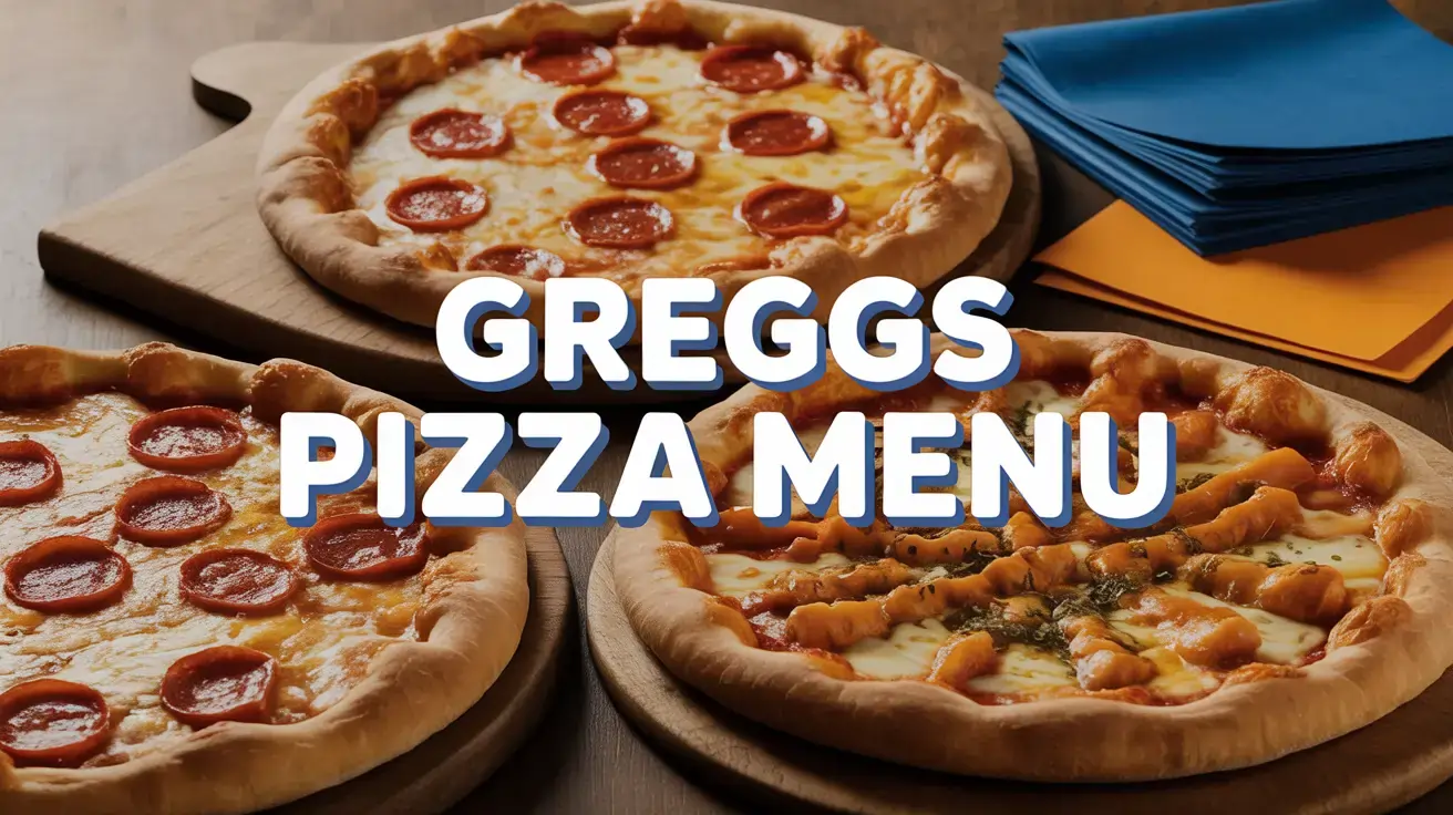 Greggs Pizza Menu with Prices and Calories 2026